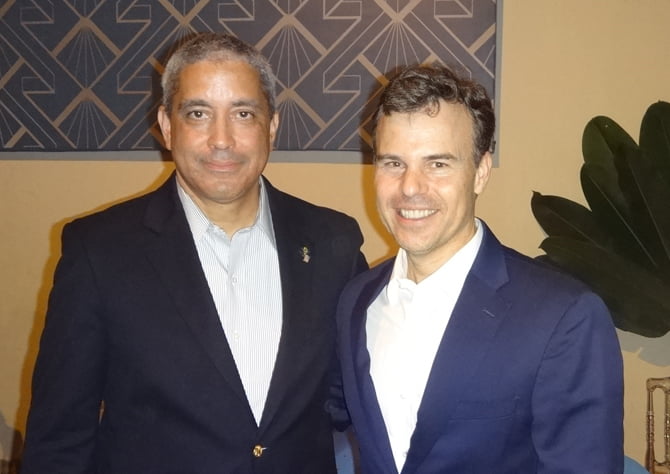 Álvaro, Karla Dantas, palestra & jantar – Fernando Machado