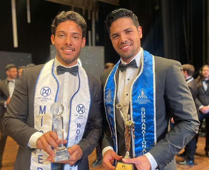 Mr. Mundo e Mr Supranacional do México – Fernando Machado