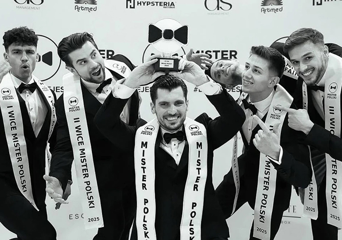 Adam é o Mister Polônia de 2025 – Fernando Machado